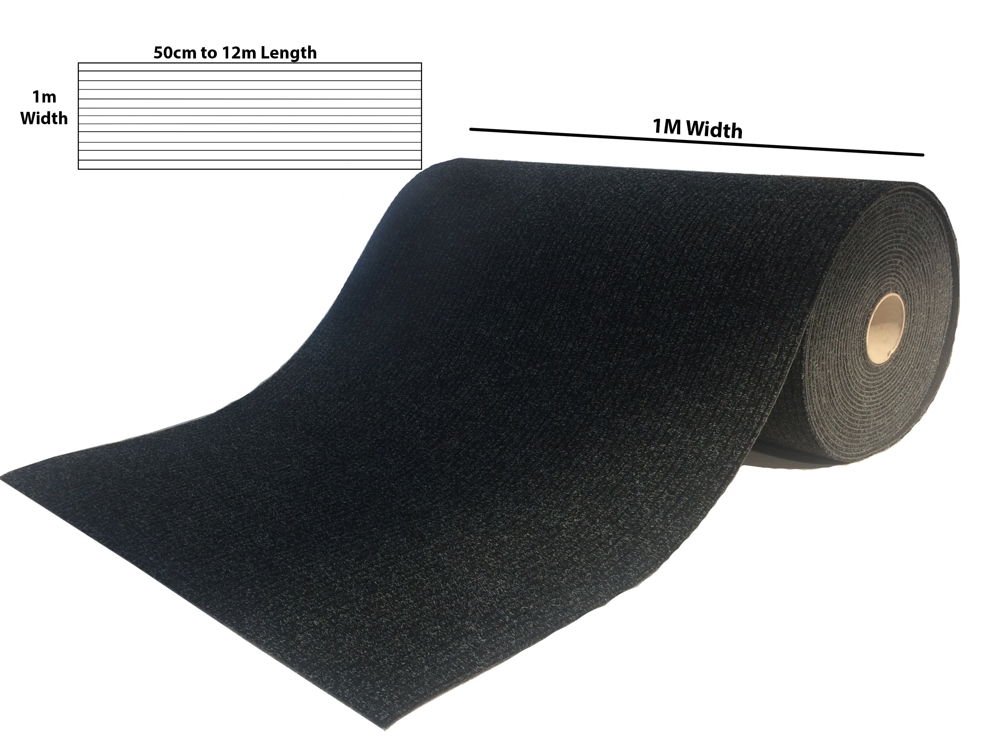 Entrance Barrier Matting - Anthracite - 1m or 2m Width