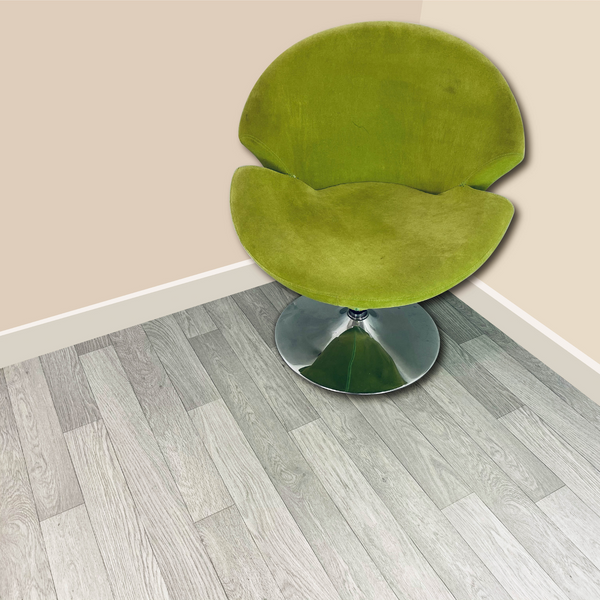 Detroit Light Grey Vinyl / Lino Flooring 2m & 4m Width Kitchen Bathroo